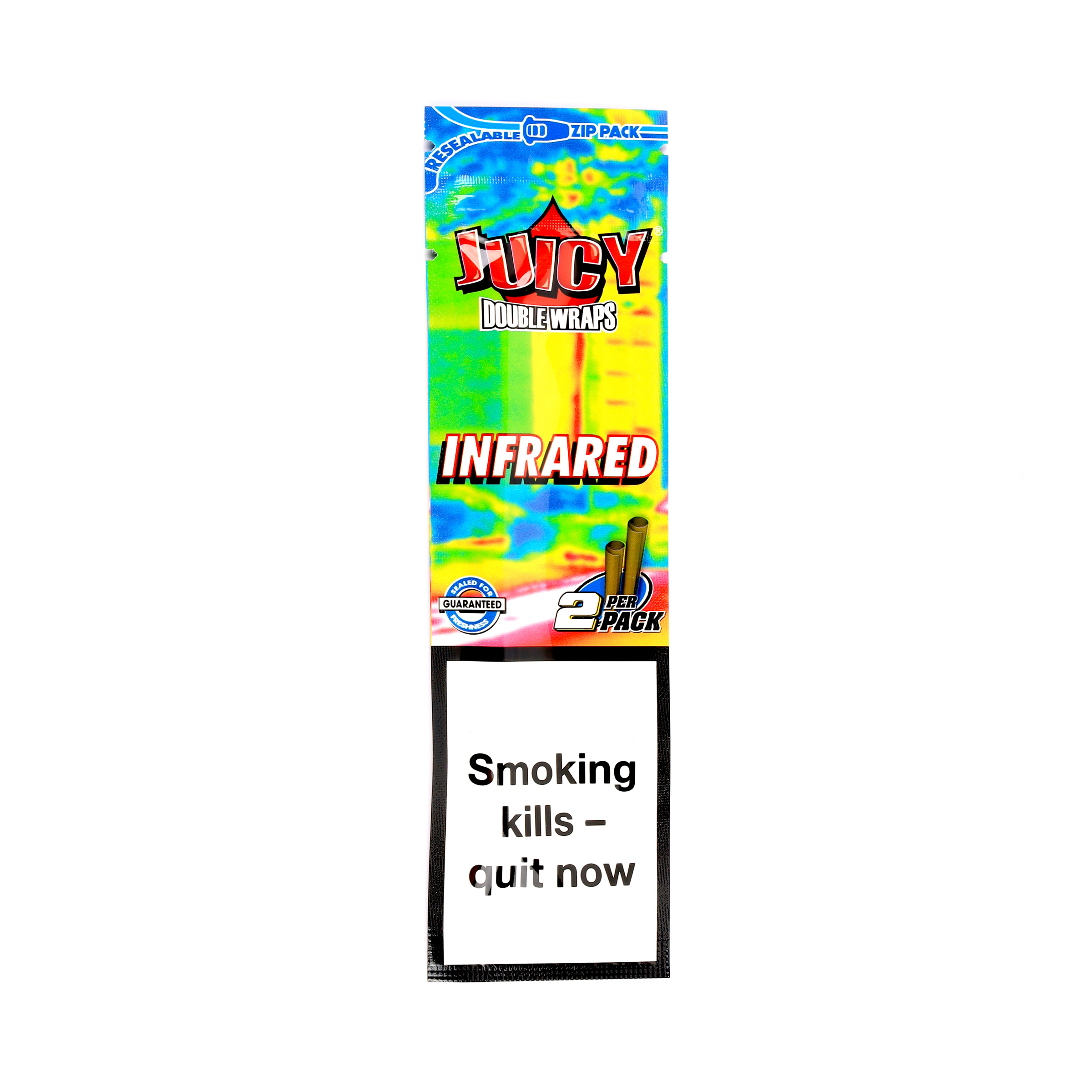 Juicy Double Blunt Wraps – Infrared / Cherry-Vanilla 2 Per Pack - High ...