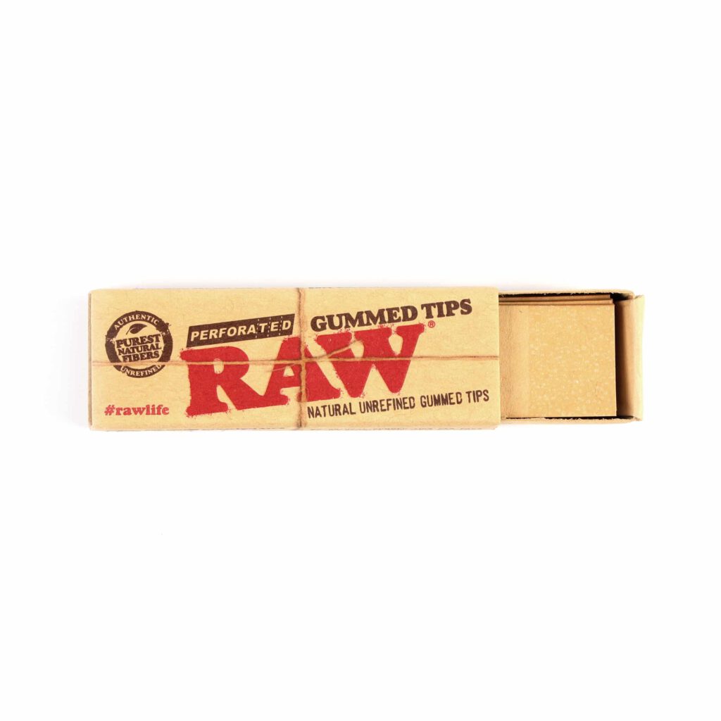 RAW Tips Gummed & Perforated - High-Quality Organic Marijuana - Pattaya